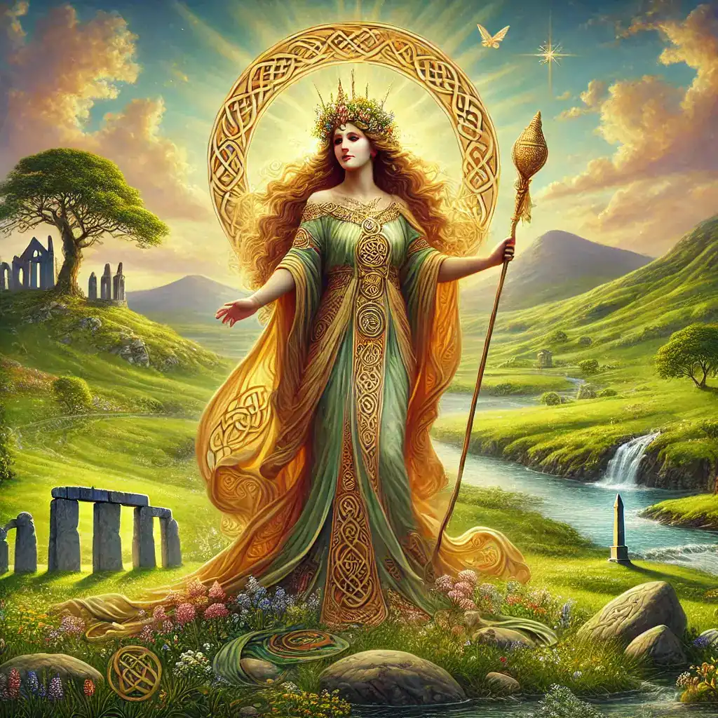 Ériu Goddess of Land in Celtic Mythology