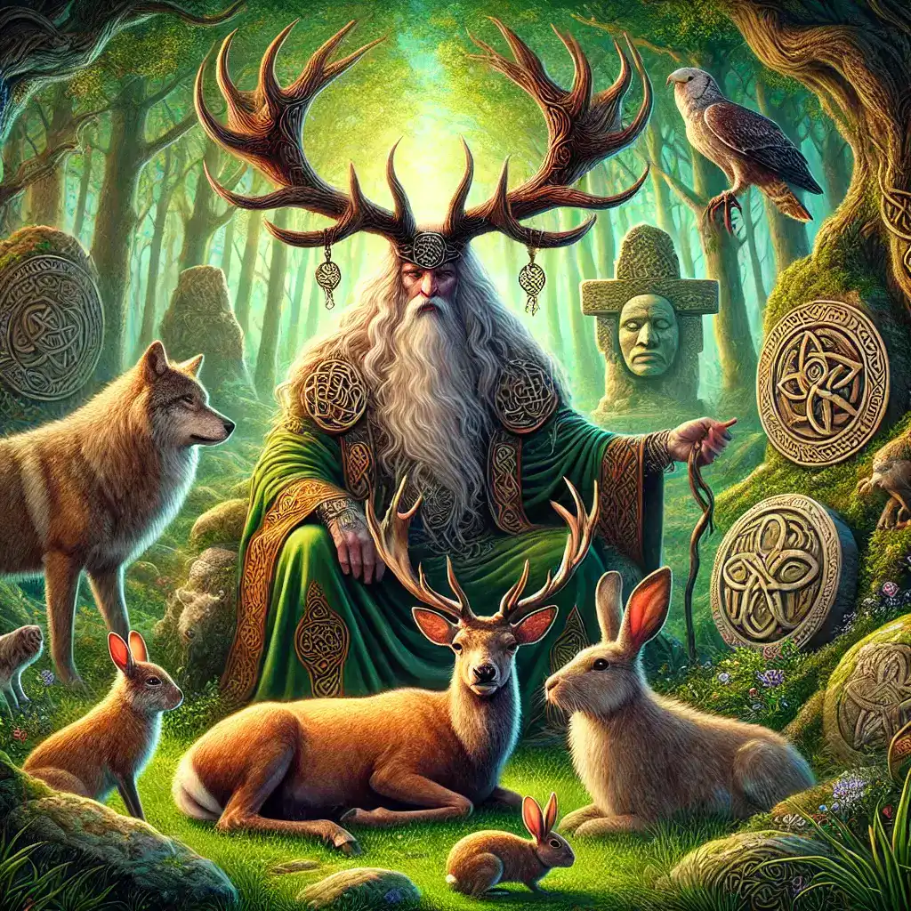 Cernunnos: The Horned Celtic God of Forests