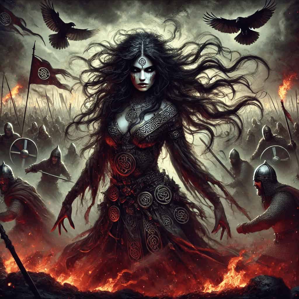 Nemain: Celtic Goddess of Chaos and Frenzy