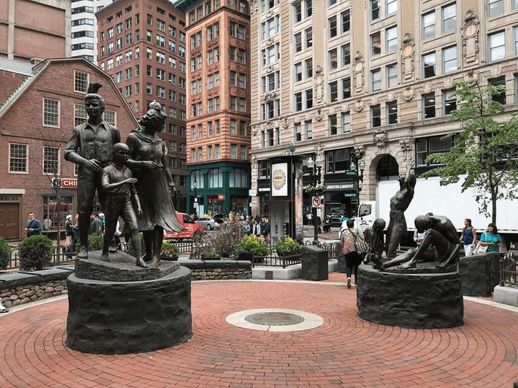 The Irish in Boston, Massachusetts